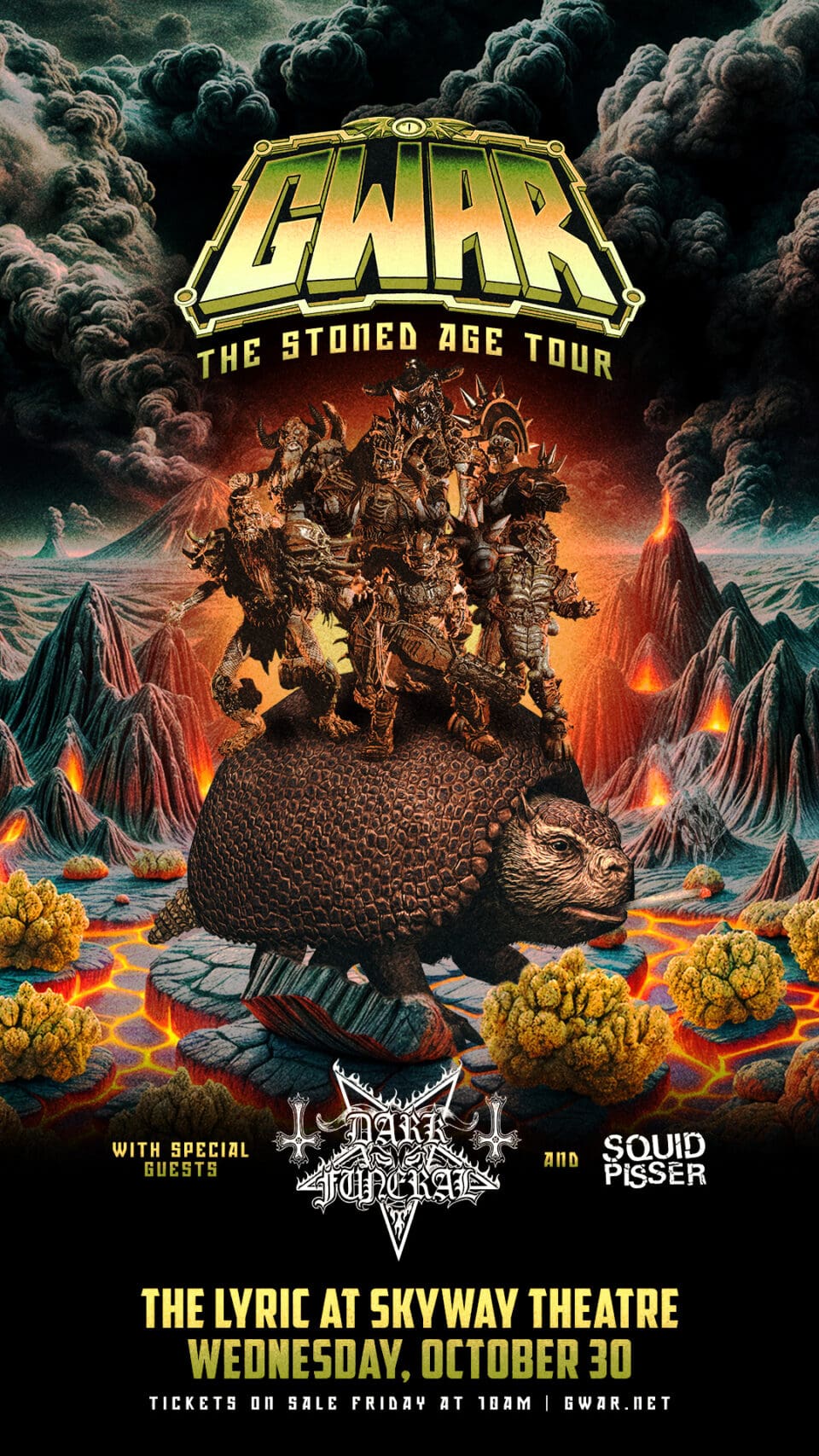 GWAR - The Lyric At Skyway Theatre